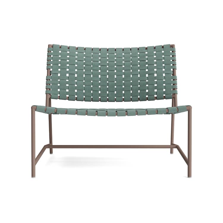 Stretch Armless Lounge Chair - Brown Jordan