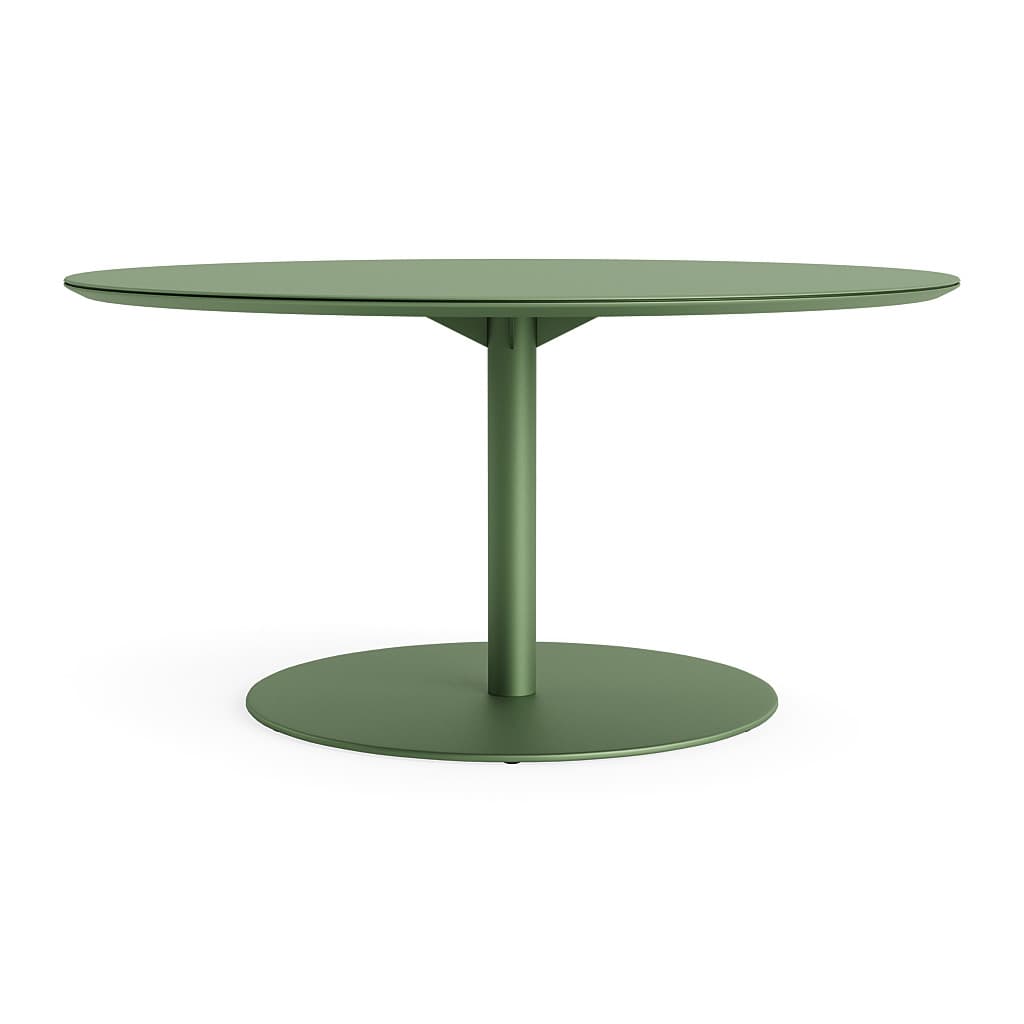 Lisbon 60" Round Dining Table Solid Top - Brown Jordan