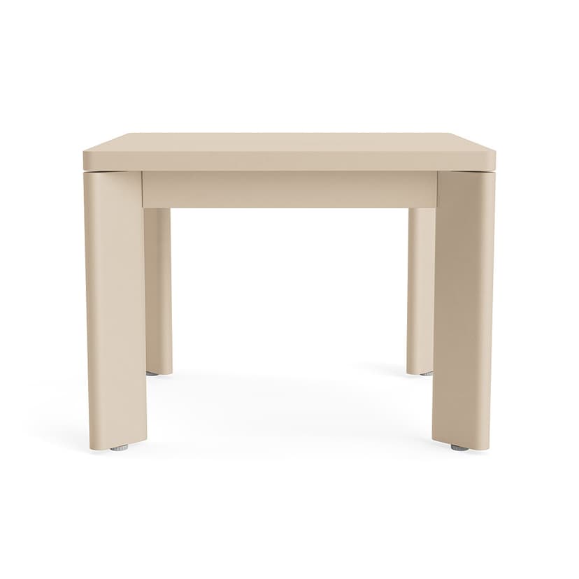 Luca Side Table 26" Sq - Brown Jordan